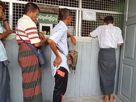 ပေါင်မြို့နယ်၌ အငြိမ်းစားဝန်ထမ်းများ၏ ပင်စင်လစာများ ပုံမှန်ထုတ်ပေးလျက်ရ