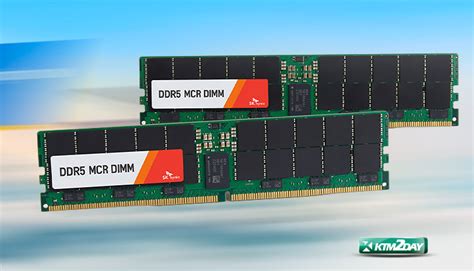 Sk Hynix Unveils Worlds Fastest Server Memory Module Mcr Dimm Sk
