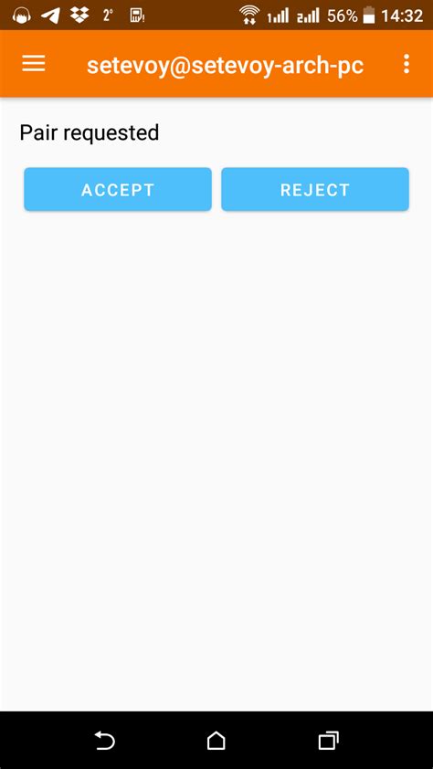 Linux Configuring Kde Connect And Connection To An Android Phone