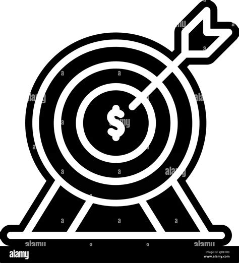 Finance Target Icon Stock Vector Image And Art Alamy