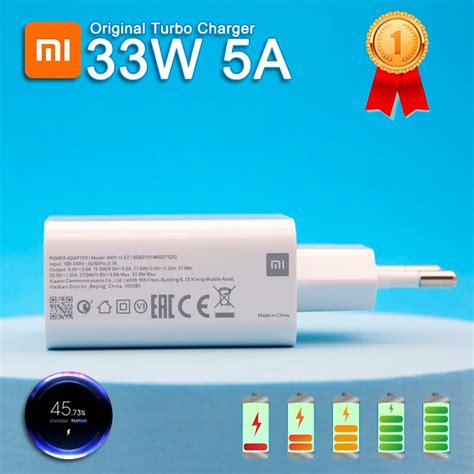 Original W Xiaomi Charger Usb Elcuponeador