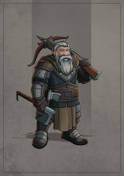 Dwarf Ranger By Silkynoire On Deviantart