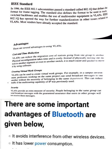 10ieee And Bluetooth Advan And Dis Pdf Bluetooth Wi Fi