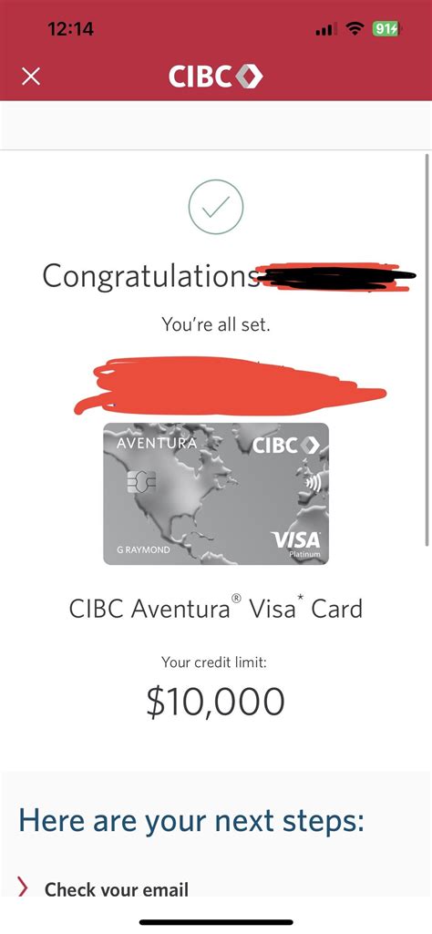 CIBC Credit Card Application RedFlagDeals Com Forums