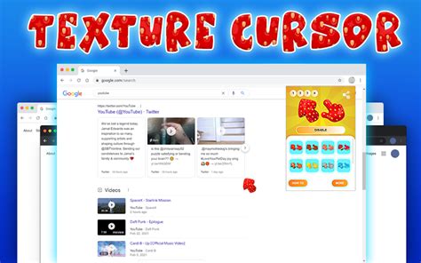Texture Cursors Custom Cursors Extension