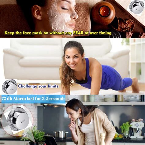 Kitchen Timer 60 Minute Visual Countdown Timer W Grandado