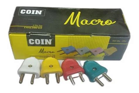 Plastic Flat Pin Plug For Electrical Fitting At Rs 160box In New