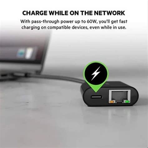 Black Belkin Usb C To Ethernet Charge Adapter Inc001btbk At Rs 2199 In New Delhi