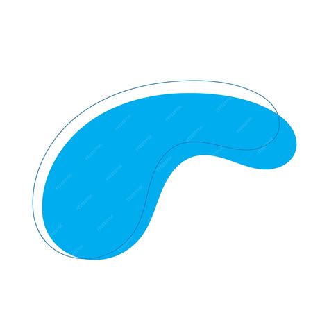 Premium Vector Blob Icon With Two Bumps