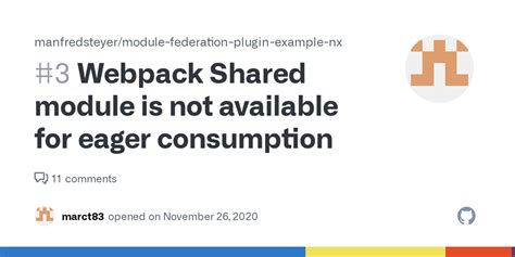 Webpack Shared Module Is Not Available For Eager Consumption Issue 3