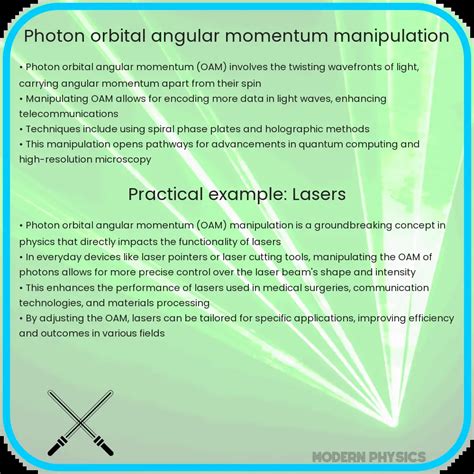 Photon Orbital Angular Momentum Innovations Control And Applications