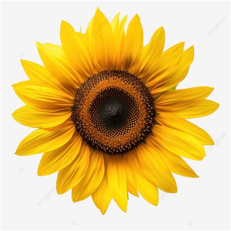 좋은 해바라기에 집중하다 해바라기 꽃 노란색 Png 일러스트 및 이미지 에 대한 무료 다운로드 Pngtree