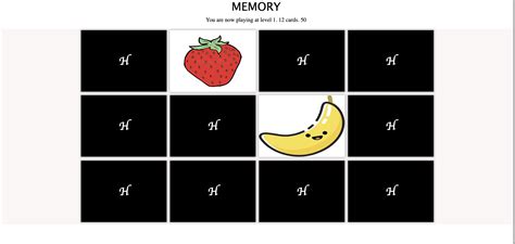 github vahem27 memory game js memory game js