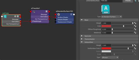 Trace Set Not Working With Sss Shaders Autodesk Community
