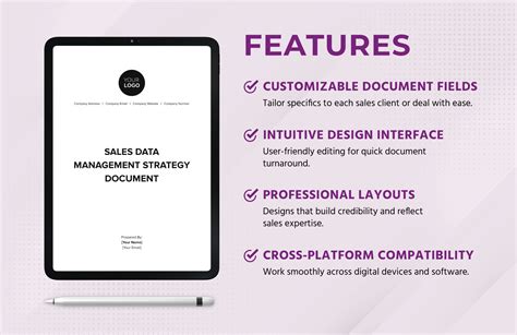 Sales Data Management Strategy Document Template In Word PDF Google Docs Download Template Net