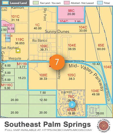 Indian Lease Land Vs Fee Land In Palm Springs Map Expiration Dates