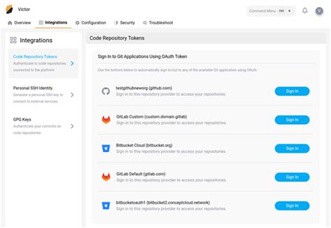 Profile And Account Settings Citrix Secure Developer Spaces™