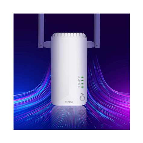 Powerline Adapter Strong 600 Duo V2 Powerlwf600duoeuv2 Rj45 Wifi 4