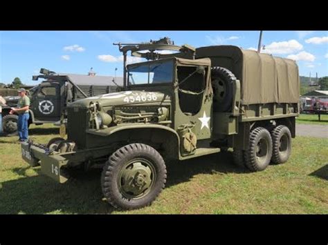 Wwii Gmc Soft Top Cckw 353 2½ Ton 6×6 Truck Detail Walk Around Video