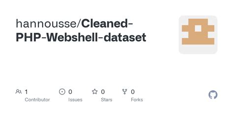 GitHub Hannousse Cleaned PHP Webshell Dataset
