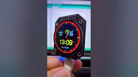 Ntp Clock Esp 32 Lcd Tft Gc9a01 Youtube