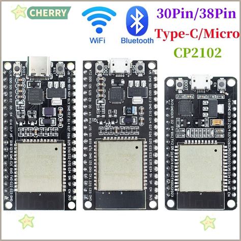 Cherry3 Esp32 Esp 32s Development Board Esp Wroom 32 Dual Mode Wifi
