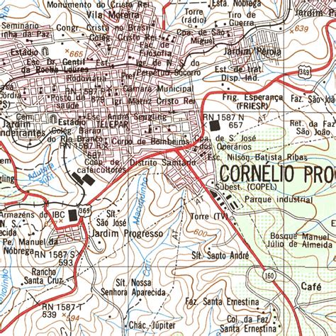 CornÉlio ProcÓpio Map By Engesat International Avenza Maps