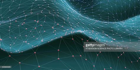 interconnecting lines and dots