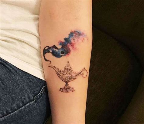 Genie Lamp Tattoo