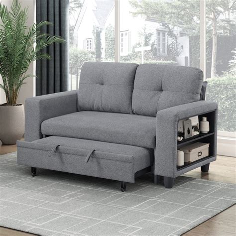 Fremont And Park Hazel 565 Boucle 2 Seater Loveseat Pull Out Bed