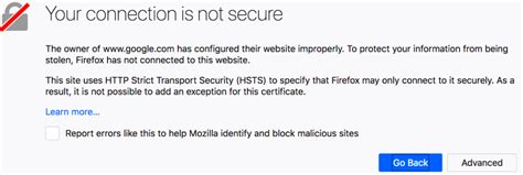 Hsts Error Pages And Some Vulnerabilities