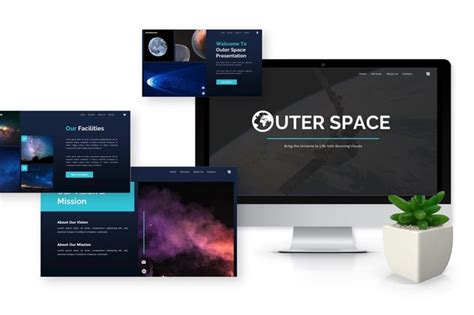 Outer Space Space Powerpoint Templates Incl Cosmic And Outer Envato