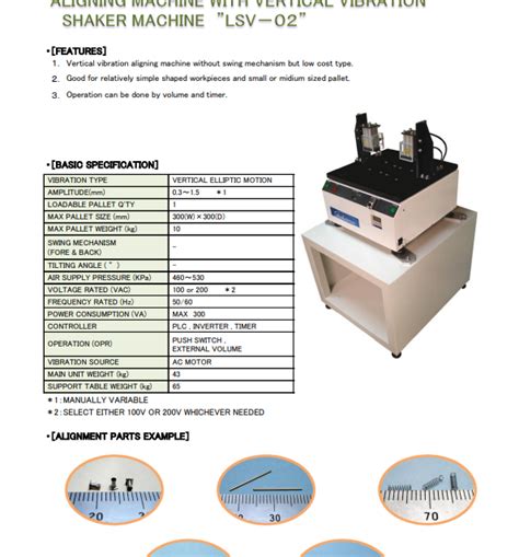 Shaker Machine For Parts Alignmentassembly Aligning Machine With