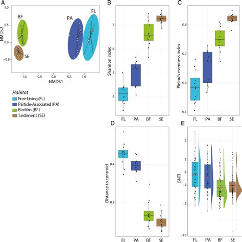 A Non Metric Multidimensional Scaling Nmds Resulting From