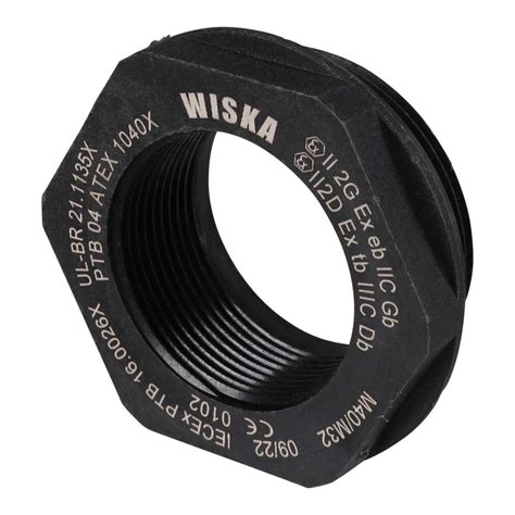 Wiska M40 M32 Ex Reduction Adaptor Polyamide Sold In 1s 10064731