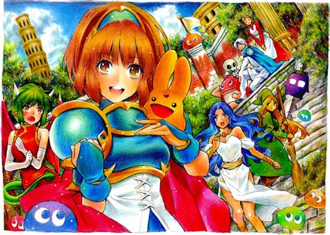 Arle Nadja Puyo Carbuncle Draco Centauros Witch And 6 More