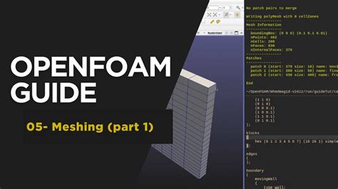 05 openfoam guide meshing part 1 youtube