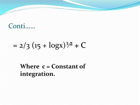 PPT Indefinite Integrals PowerPoint Presentation Free Download ID