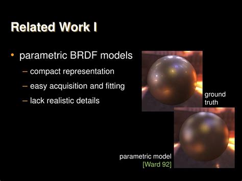 Ppt Modeling Anisotropic Surface Reflectance With Example Based Microfacet Synthesis