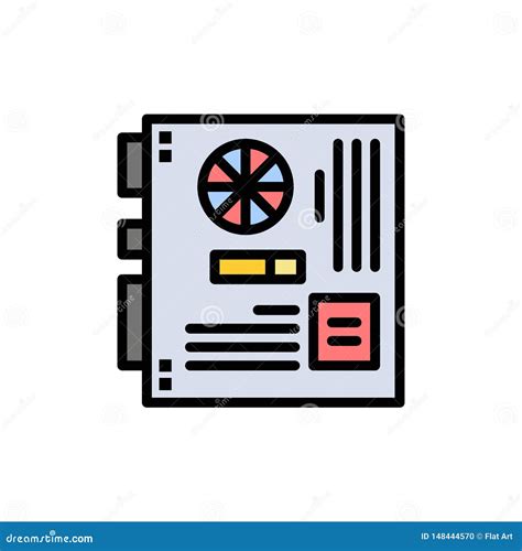 Mainboard Icon Vector From Computer Devices Collection Thin Line Mainboard Outline Icon Vector