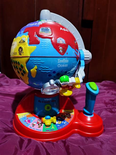 Vtech Fly And Learn Globe Hobbies Toys Toys Games On Carousell
