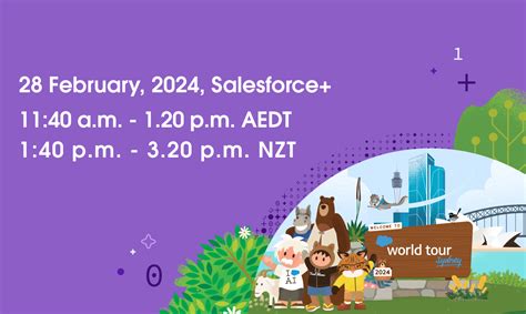 Salesforce Event World Tour Sydney 2024