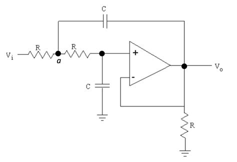 Solved Consider The Filter Circuit That Is Shown In Figure Chegg Com