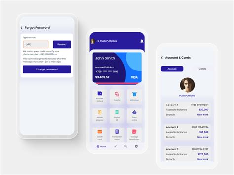Aza Bank Banking Finance App Flutter Template UI Kit Code Market