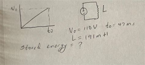 Solved Stored Energy Chegg Com
