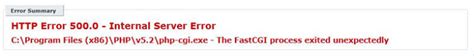 How To Fix The Fastcgi Process Exited Unexpectedly Iis Yo Motherboard