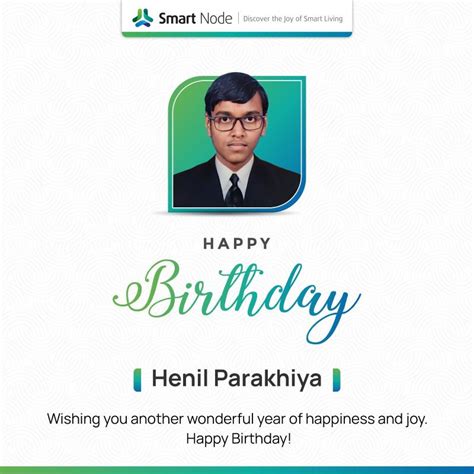 Smart Node On Linkedin Happybirthday Birthdaywishes Birthday