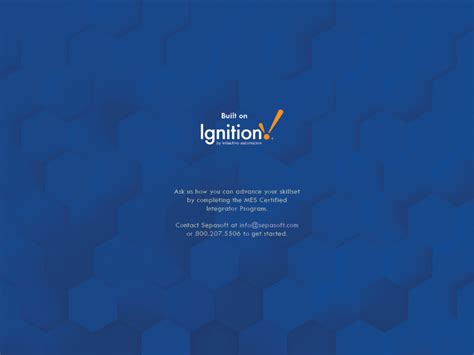 Mes Certification Sepasoft Mes Solutions