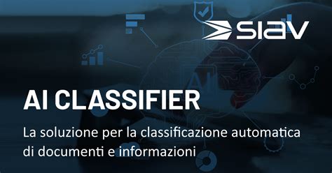 Ai Classifier Intelligenza Artificiale Per La Classificazione Dei