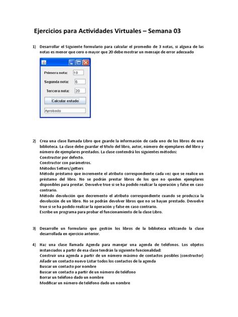 U2 S3 Soluciónactividad Descargar Gratis Pdf Programación Constructor Programación